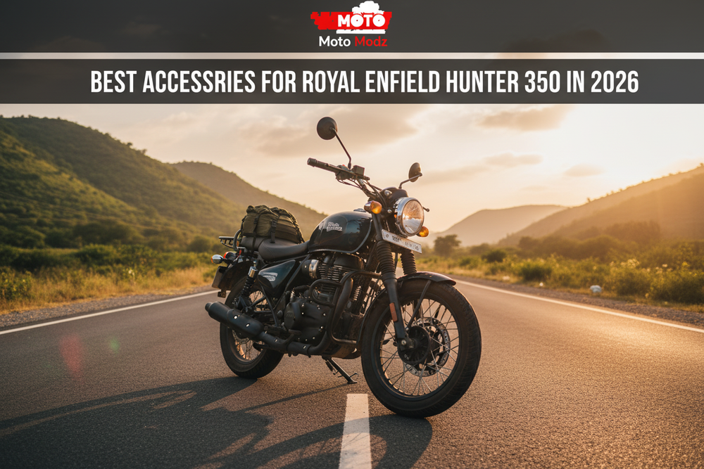 10 Best Accessories for Royal Enfield Hunter 350 (2026) – Moto Modz