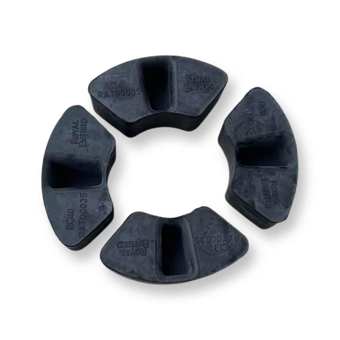 Royal Enfield Interceptor 650 damper rubber / cushion rubber set of 4 ...