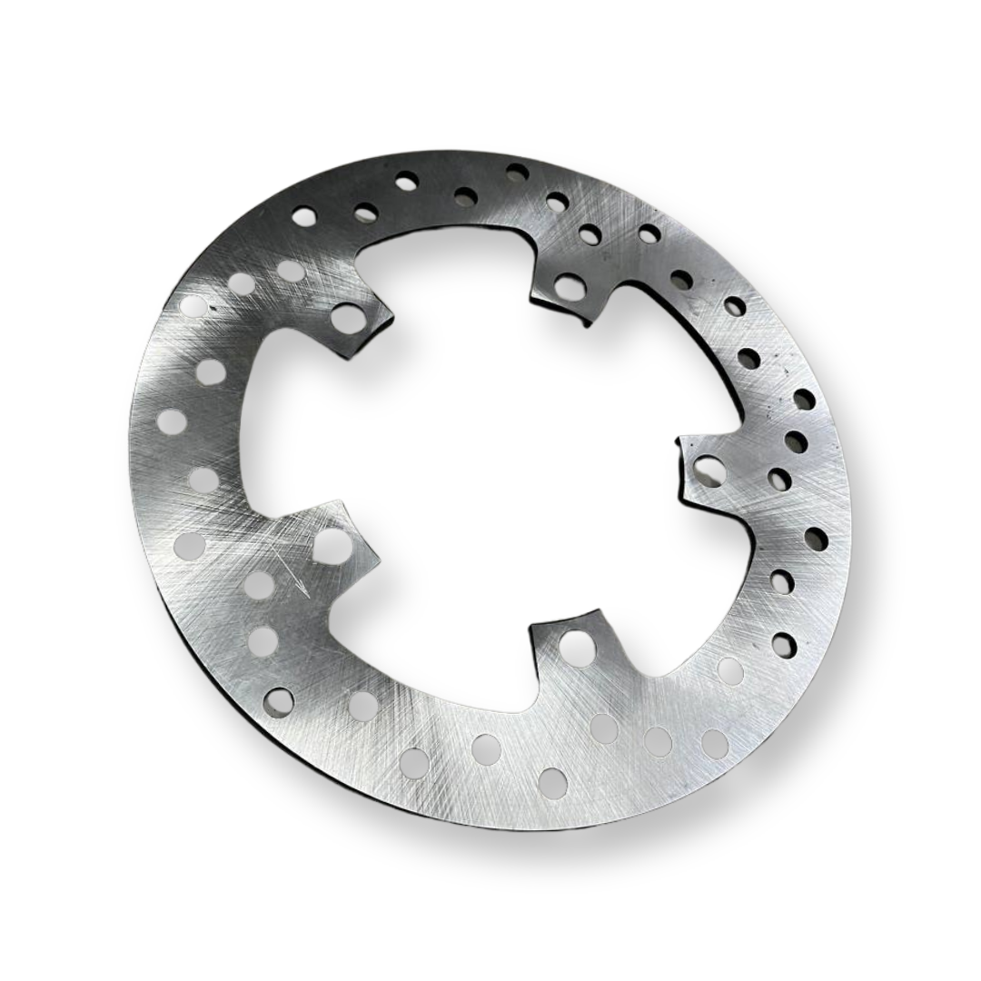 Piaggio Vespa front disc brake plate 5 hole From Moto Modz.