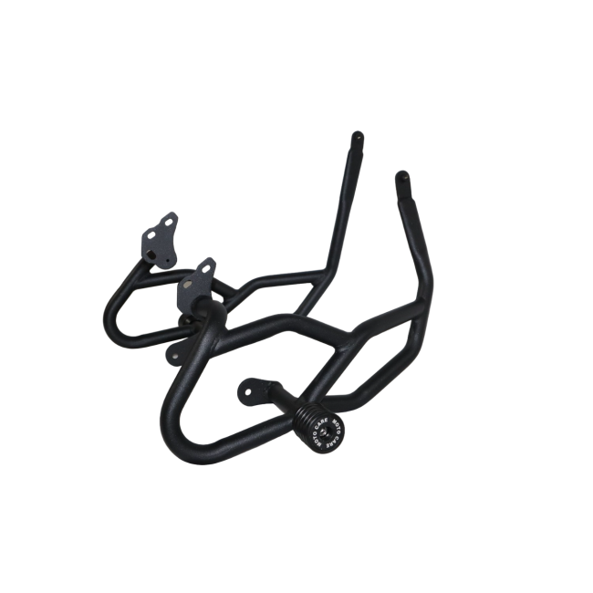 CRASH GUARD WITH DUAL SLIDERS FOR HIMALAYAN 450 – Moto Modz