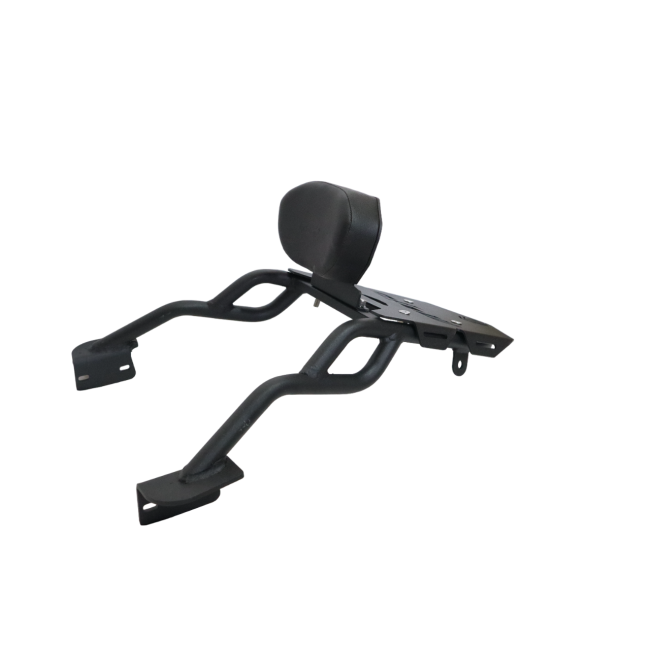 PIPE CARRIER WITH BACKREST FOR MOJO – Moto Modz