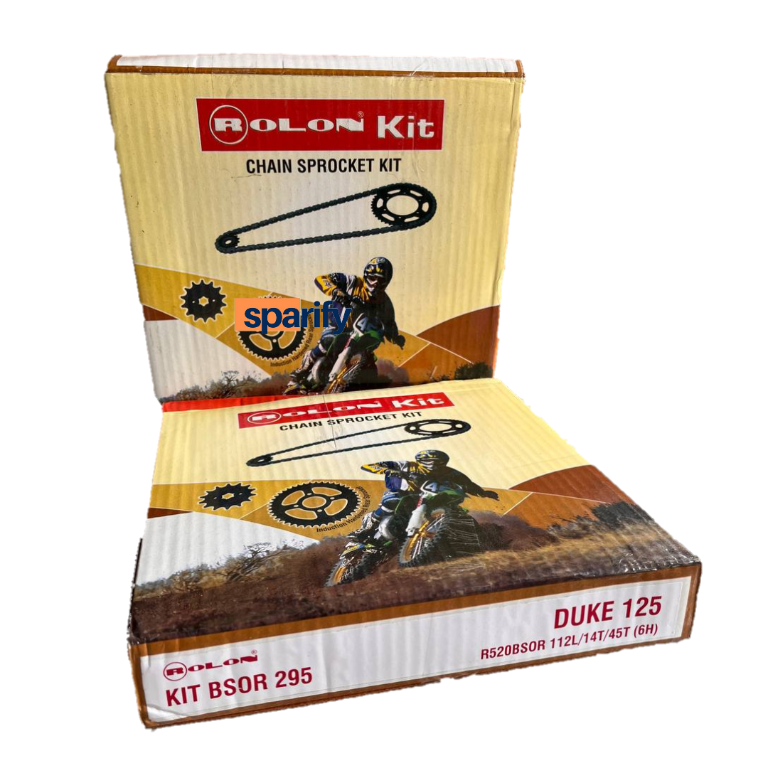 KTM DUKE 125 ROLON CHAIN SPROCKET KIT From Moto Modz.