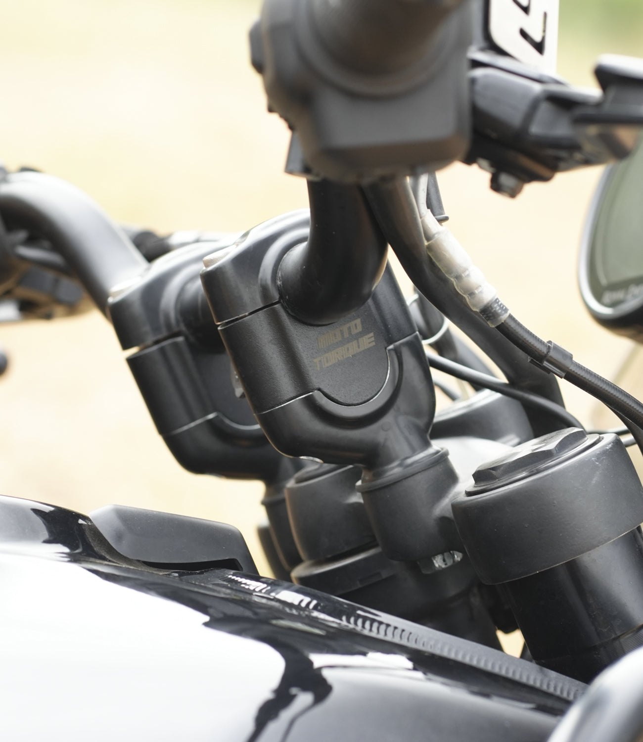 HIMALAYAN 450 - HANDLEBAR RISERS From Moto Modz.