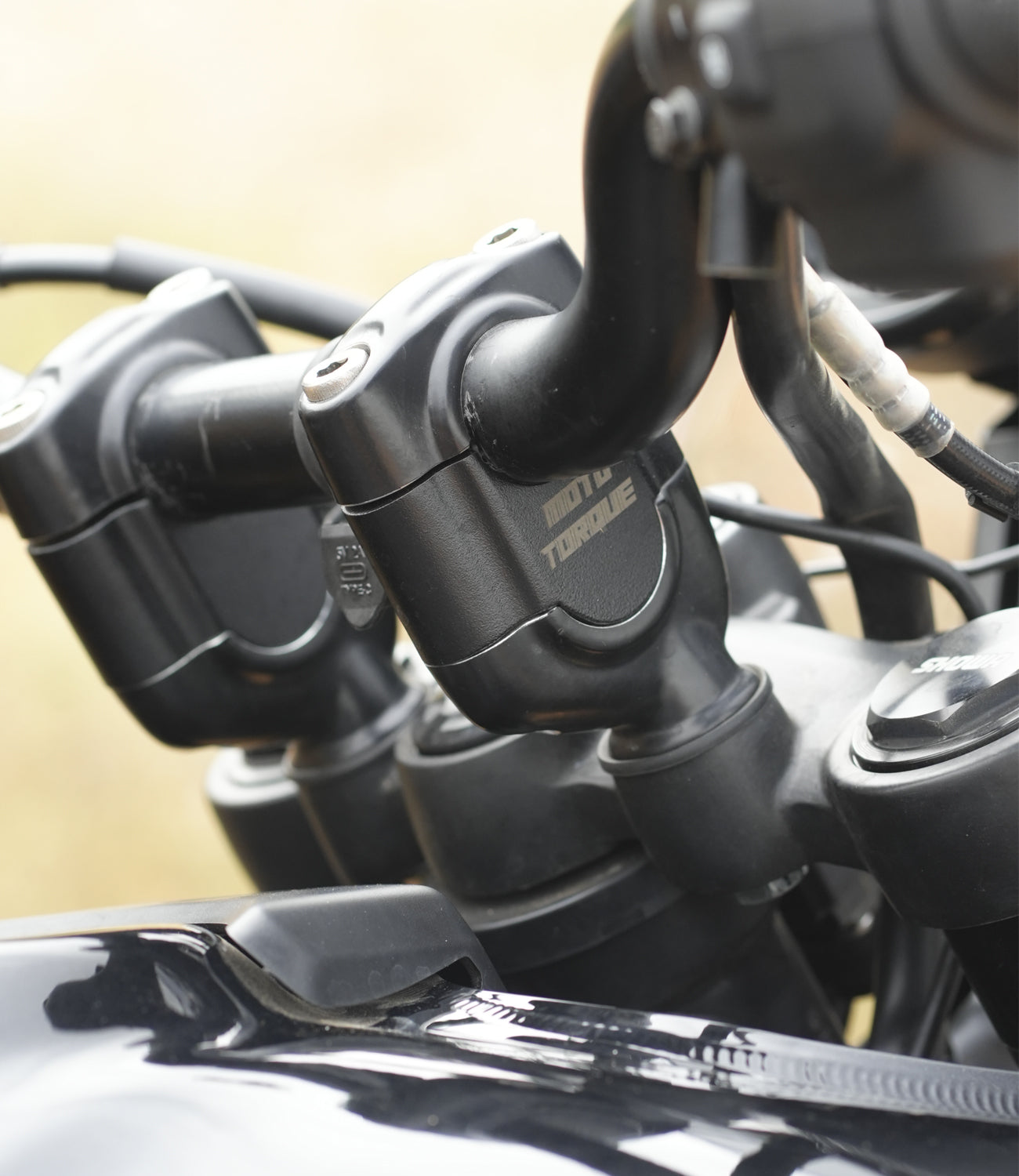 HIMALAYAN 450 - HANDLEBAR RISERS From Moto Modz.