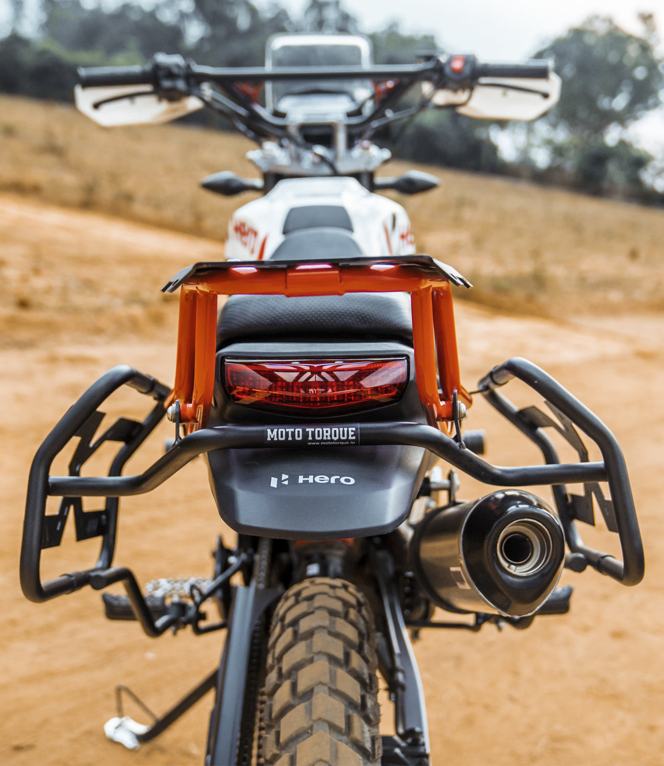 XPULSE RALLY EDITION - SADDLE STAY From Moto Modz.