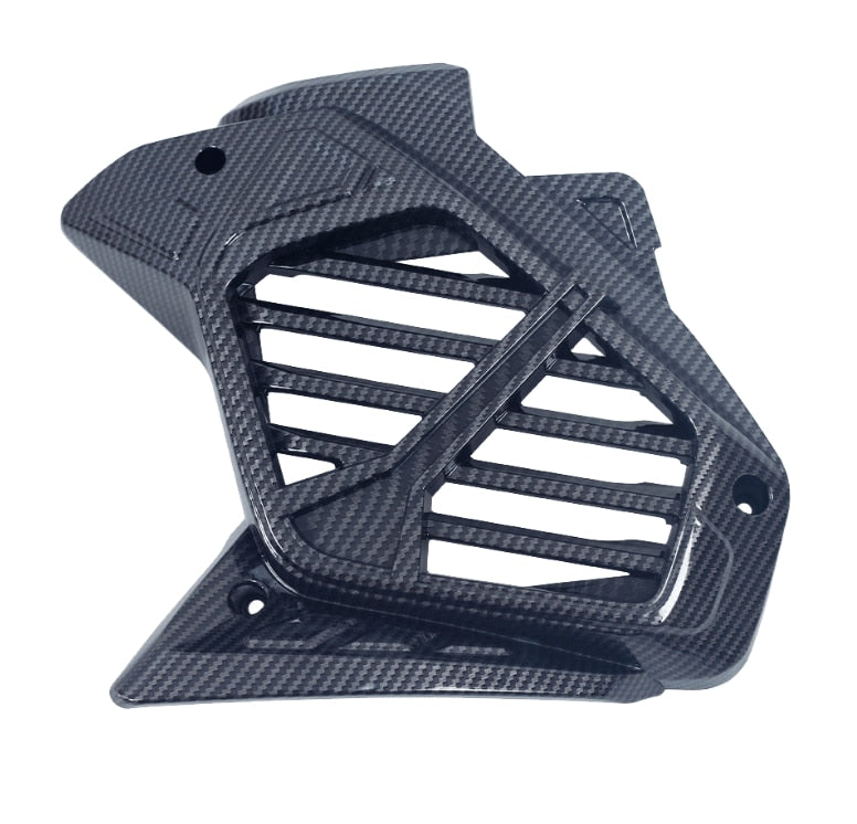 YAMAHA AEROX ACCESSORIES INDIA YAMAHA AEROX RADIATOR COVER CARBON ...