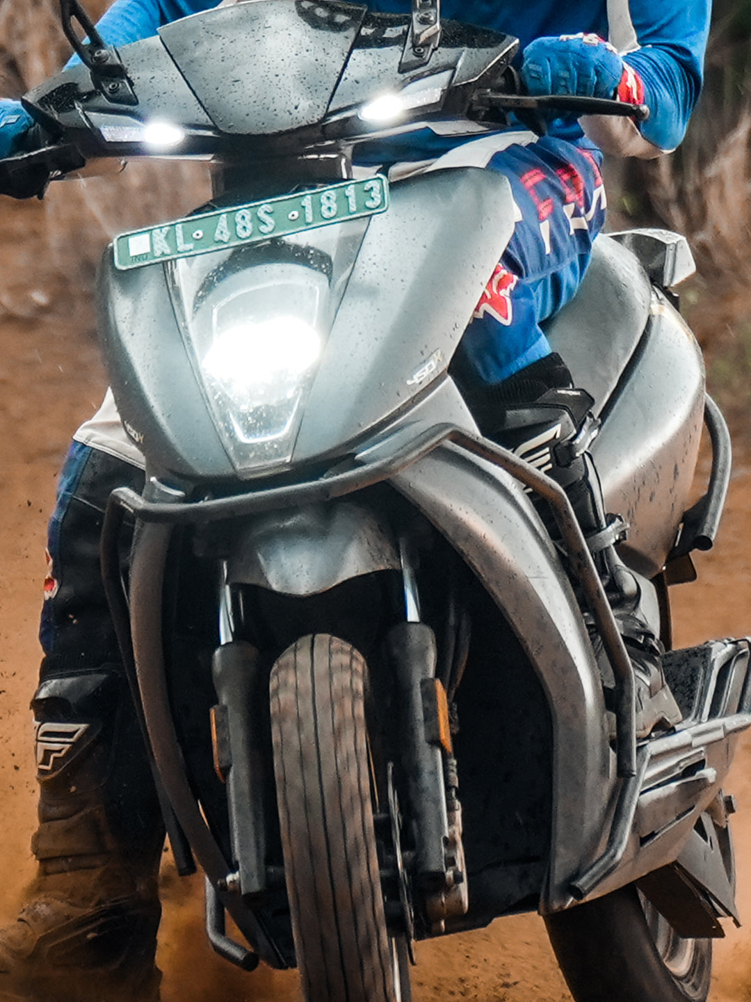 JB Ather Mild Steel Crash Guard From Moto Modz.