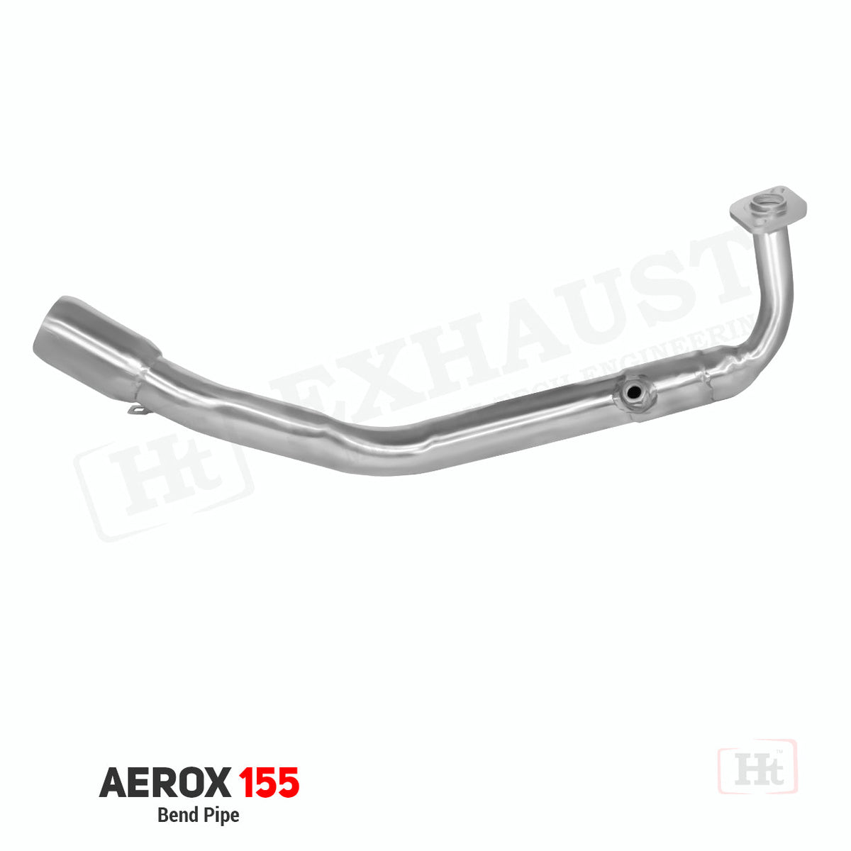 Exhaust BEND Pipe FOR AEROX 155 Stainless Steel (only bend pipe) – SB ...
