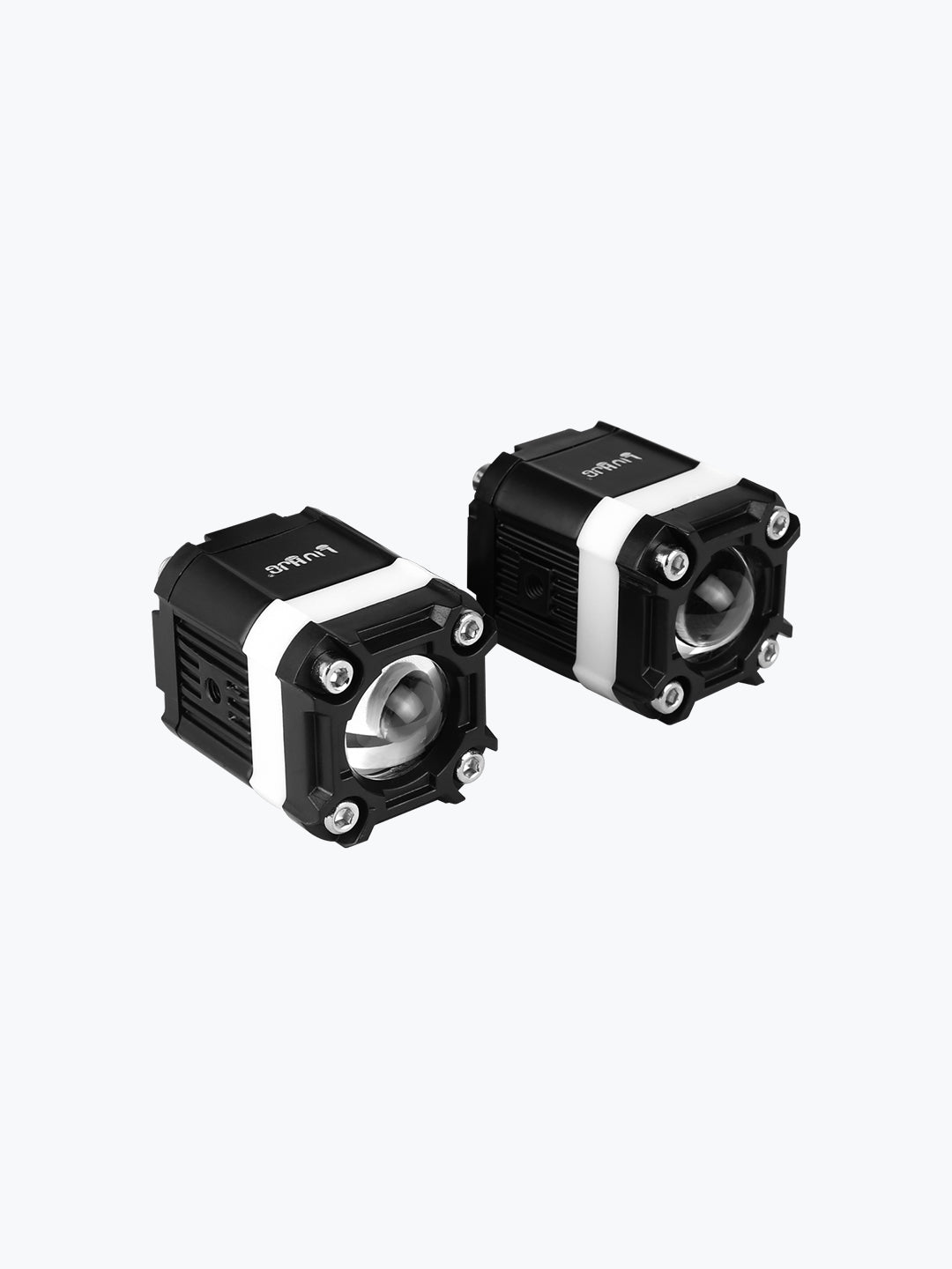 HJG Demon Single LED Square Pair Fog Light From Moto Modz.