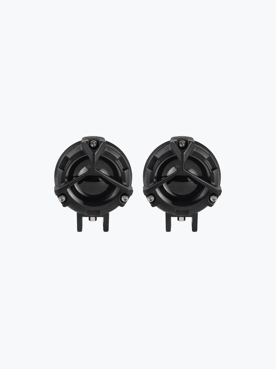 HJG Trident Premium Pair Fog Light With Dimmerstat – Moto Modz