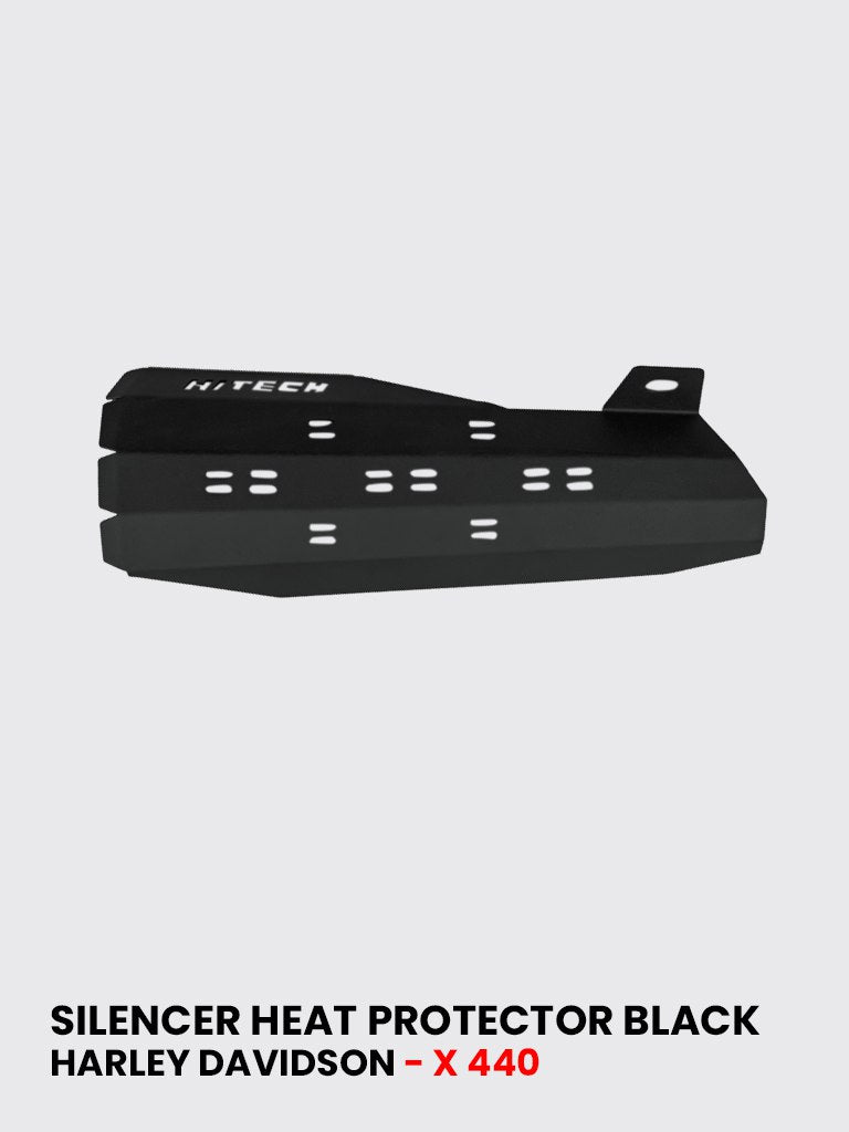 SILENCER HEAT PROTECTOR BLACK FOR HARLEY X 440 / SB 1052 – Moto Modz