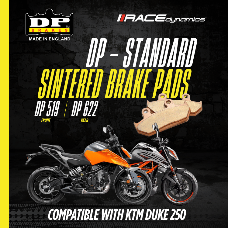 DP Sintered Brake Pads for KTM Duke/RC 250 - Standard – Moto Modz