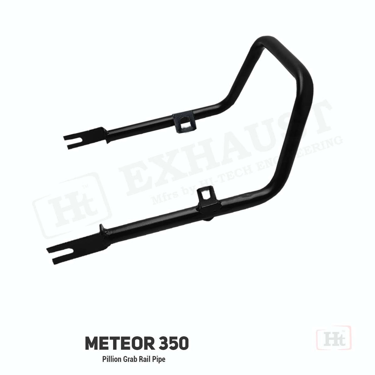 Meteor 350 pillion grab rail pipe – REM 623 / Ht Exhaust – Moto Modz