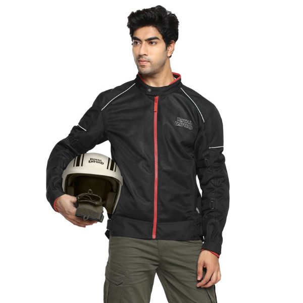ROYAL ENFIELD Riding Jacket Streetwind v2.0 | Black From Moto Modz.
