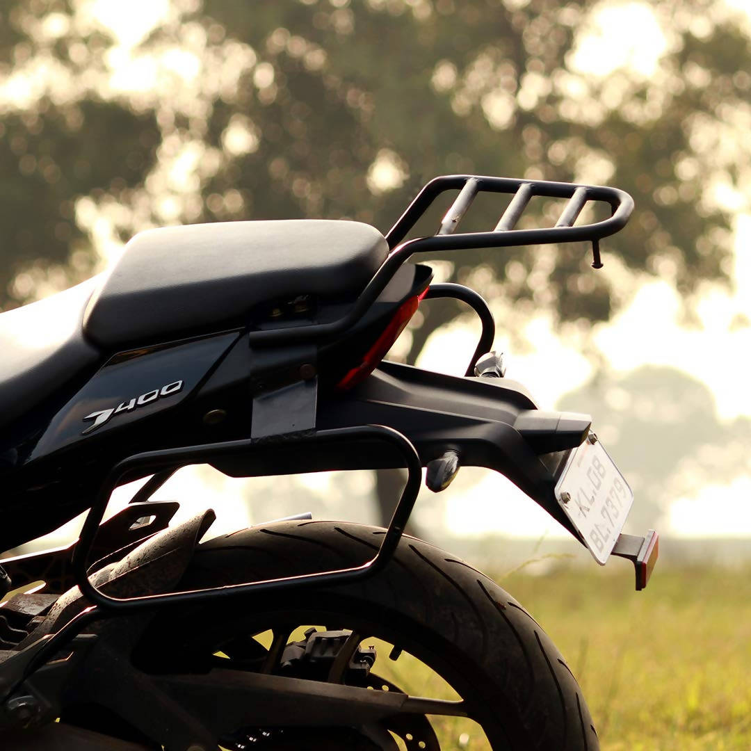 Moto care Carrier Plate For Bajaj Dominar 400 From Moto Modz.