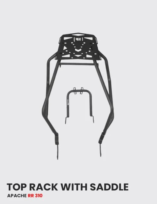 BMW G310 RR TOP RACK WITH SADDLE STAY & SEAT REST / SB 564 – Moto Modz