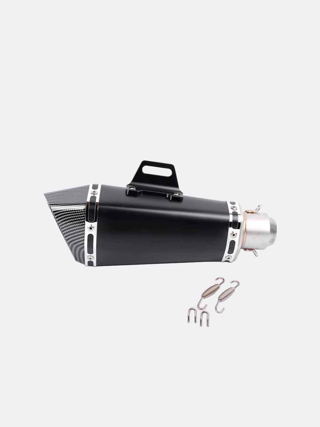 Akra Black End Carbon Exhaust From Moto Modz.