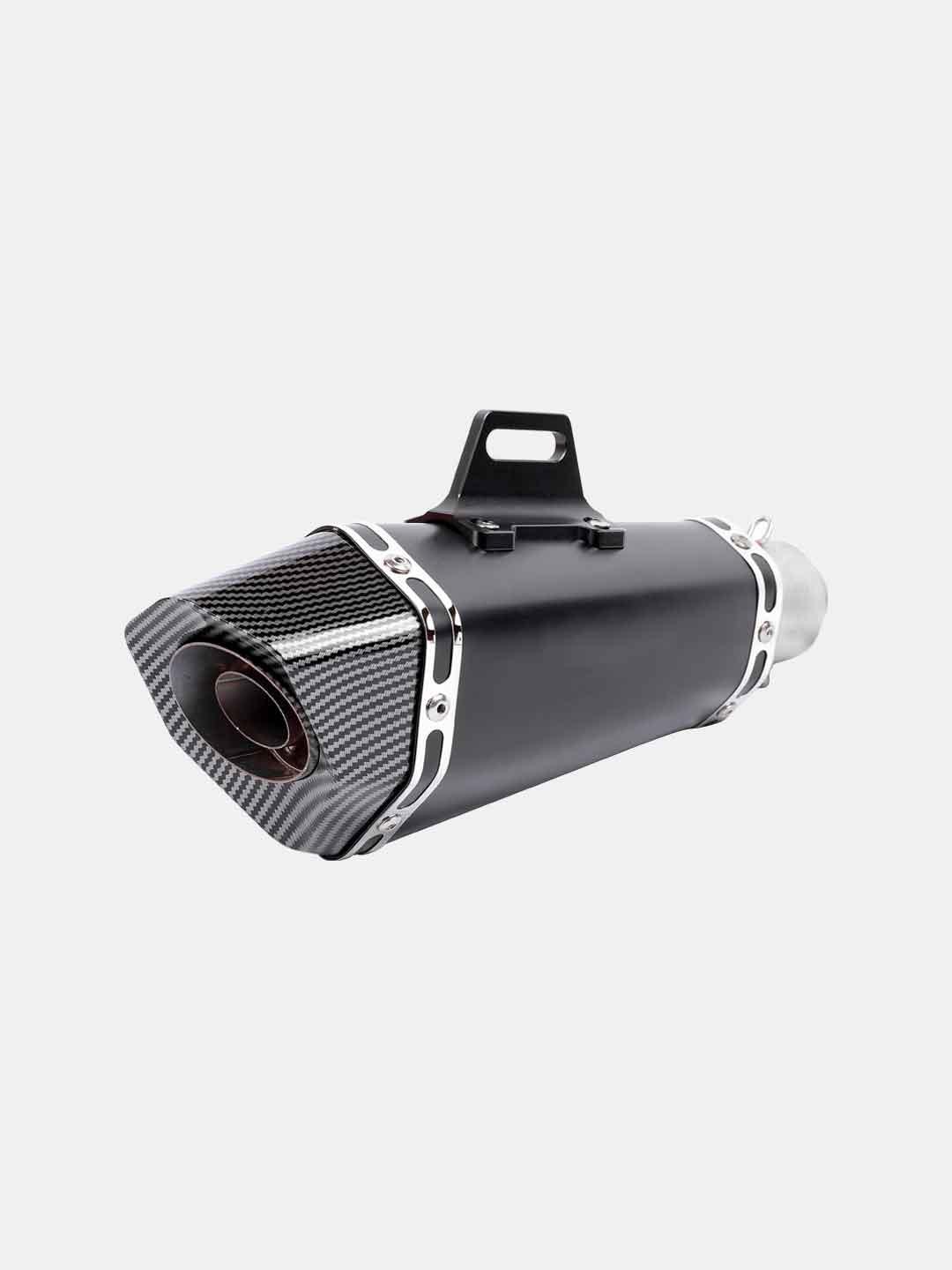 Akra Black End Carbon Exhaust From Moto Modz.