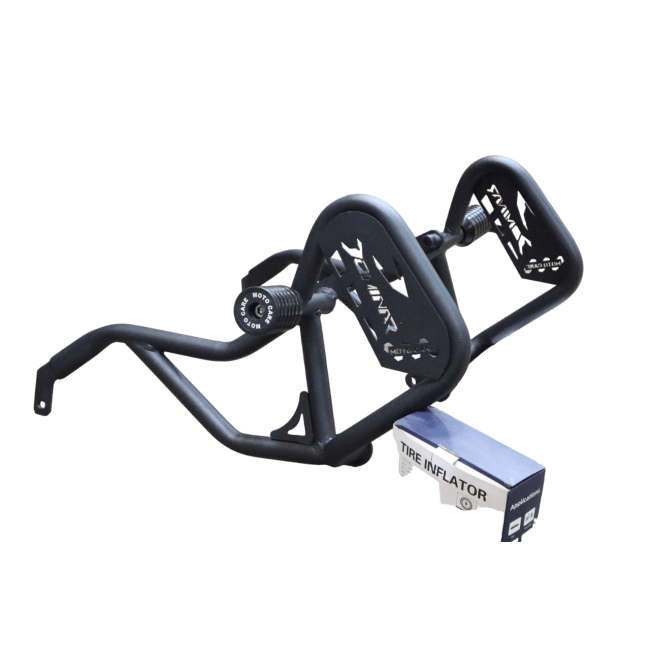 BAJAJ Dominar 400 - Motocare Dual Slider Crash Guard Type 2 From Moto Modz.