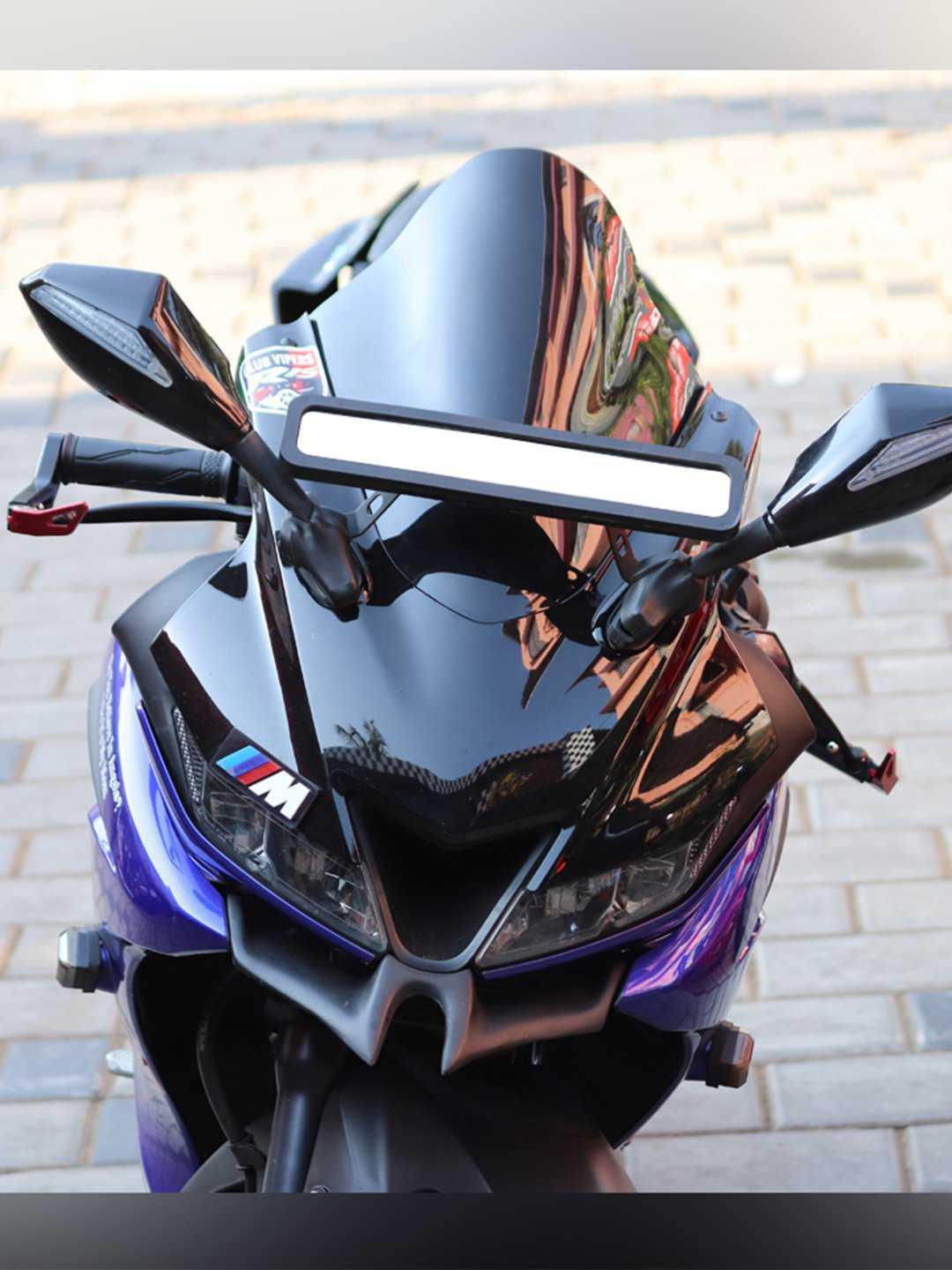 Exclusive 1 Side LED Indicator Mirror From Moto Modz.