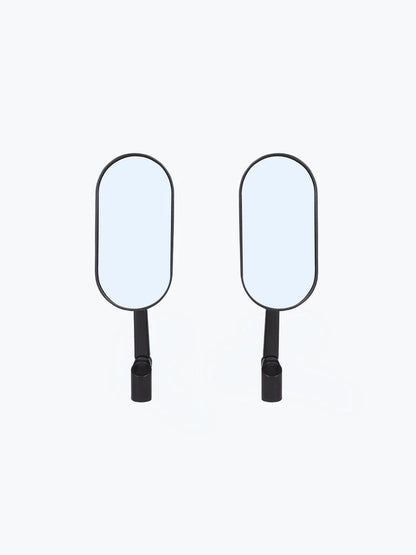 Inverted Alloy CNC Carbon Fiber Oval Mirror From Moto Modz.