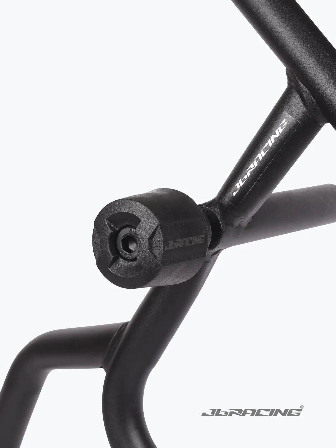 JB Himalayan Endeavour Trail Crash Guard 2.0 With Mat Slider From Moto ...