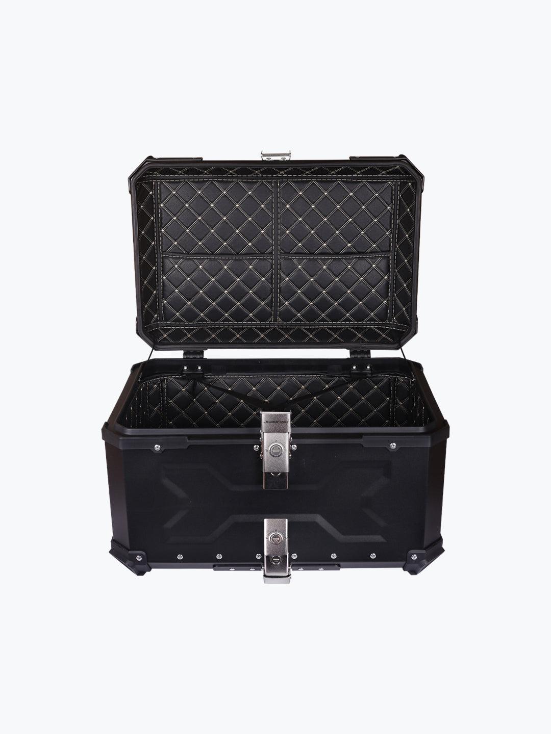 Jb Racing Top Case X 65L Premium With Back Rest Pad From Moto Modz.