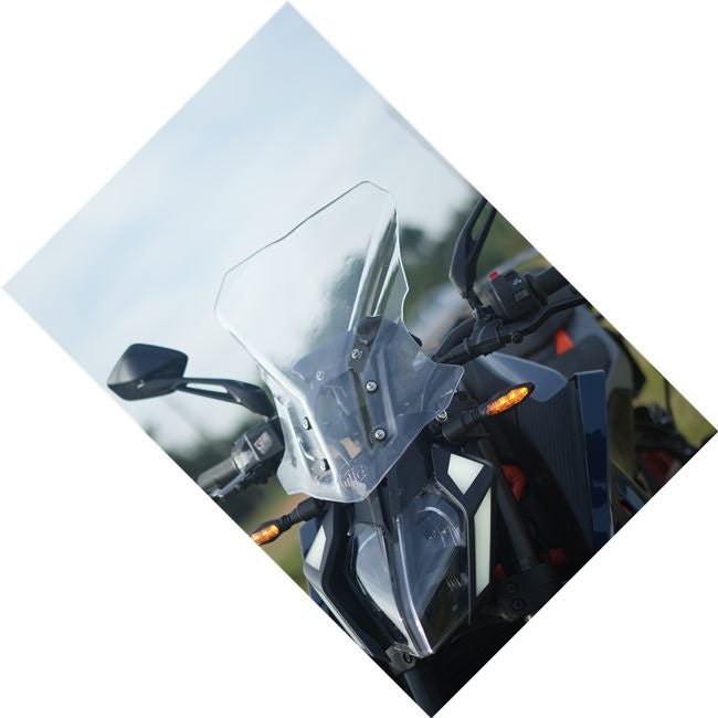 KTM Duke 390 Gen 3 - Motocare Polycarbonate Visor From Moto Modz.