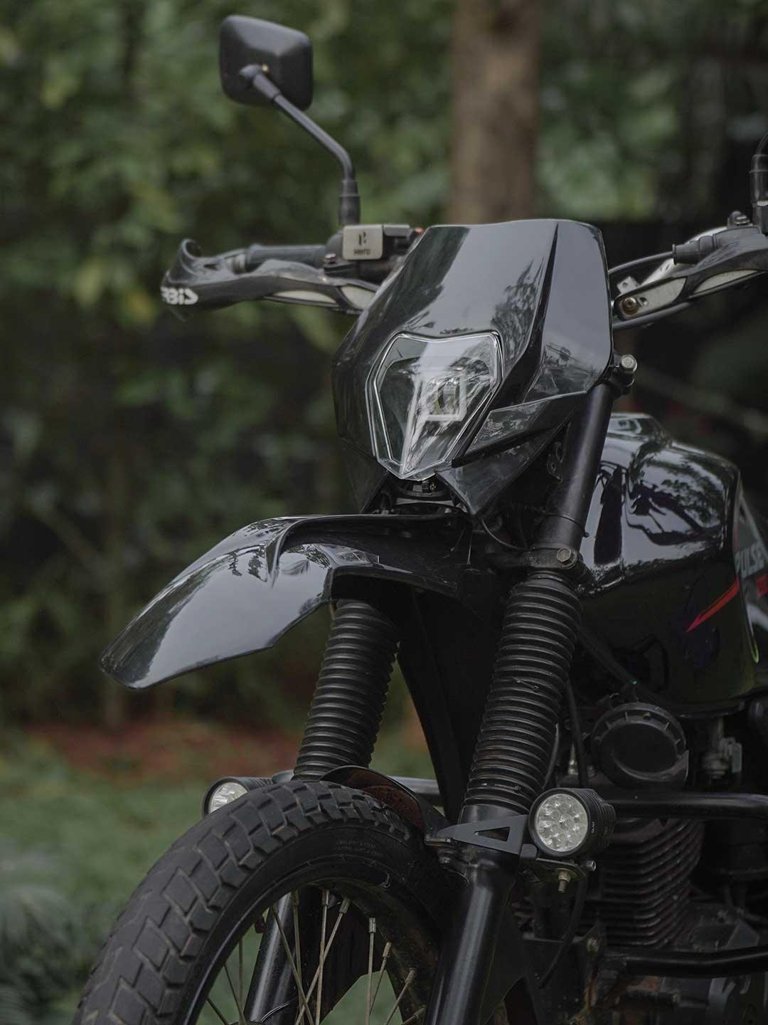 KTM Universal Rally Type LED Headlight With DRL From Moto Modz.