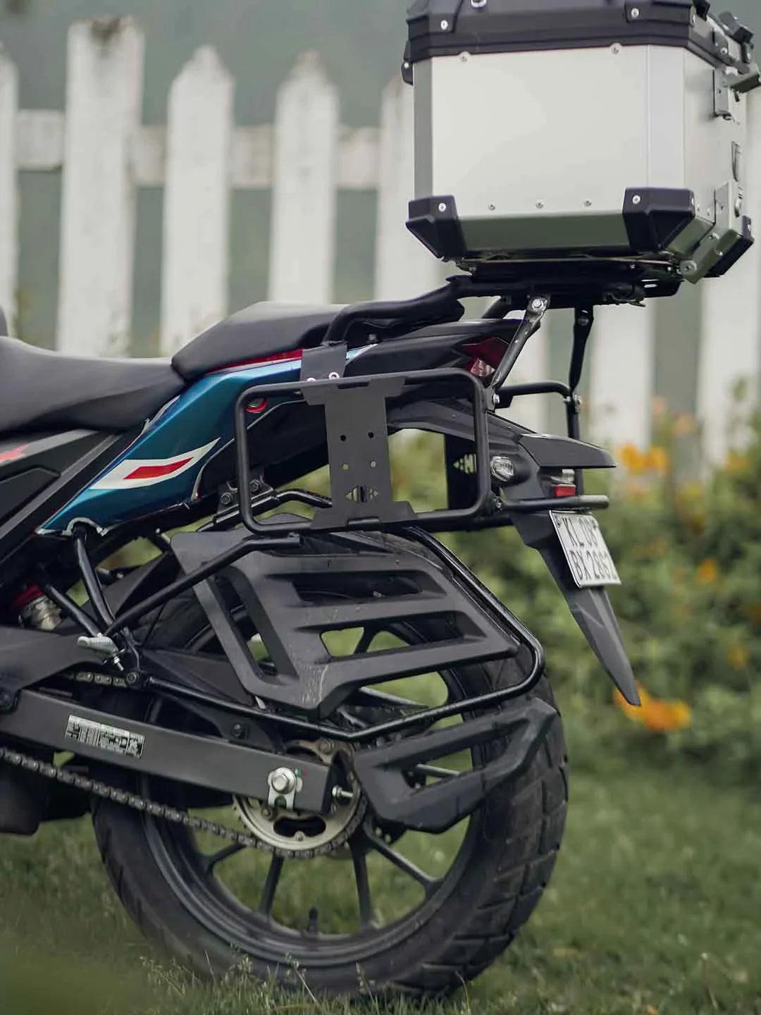 LCB Cb200x Poseidon Saddlestay with carrier From Moto Modz.