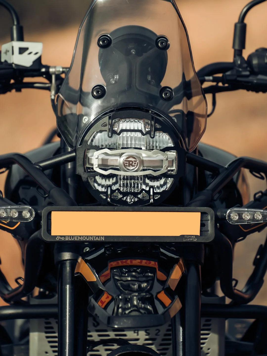 LCB Himalayan 450 Cosmic Headlight Grill From Moto Modz.