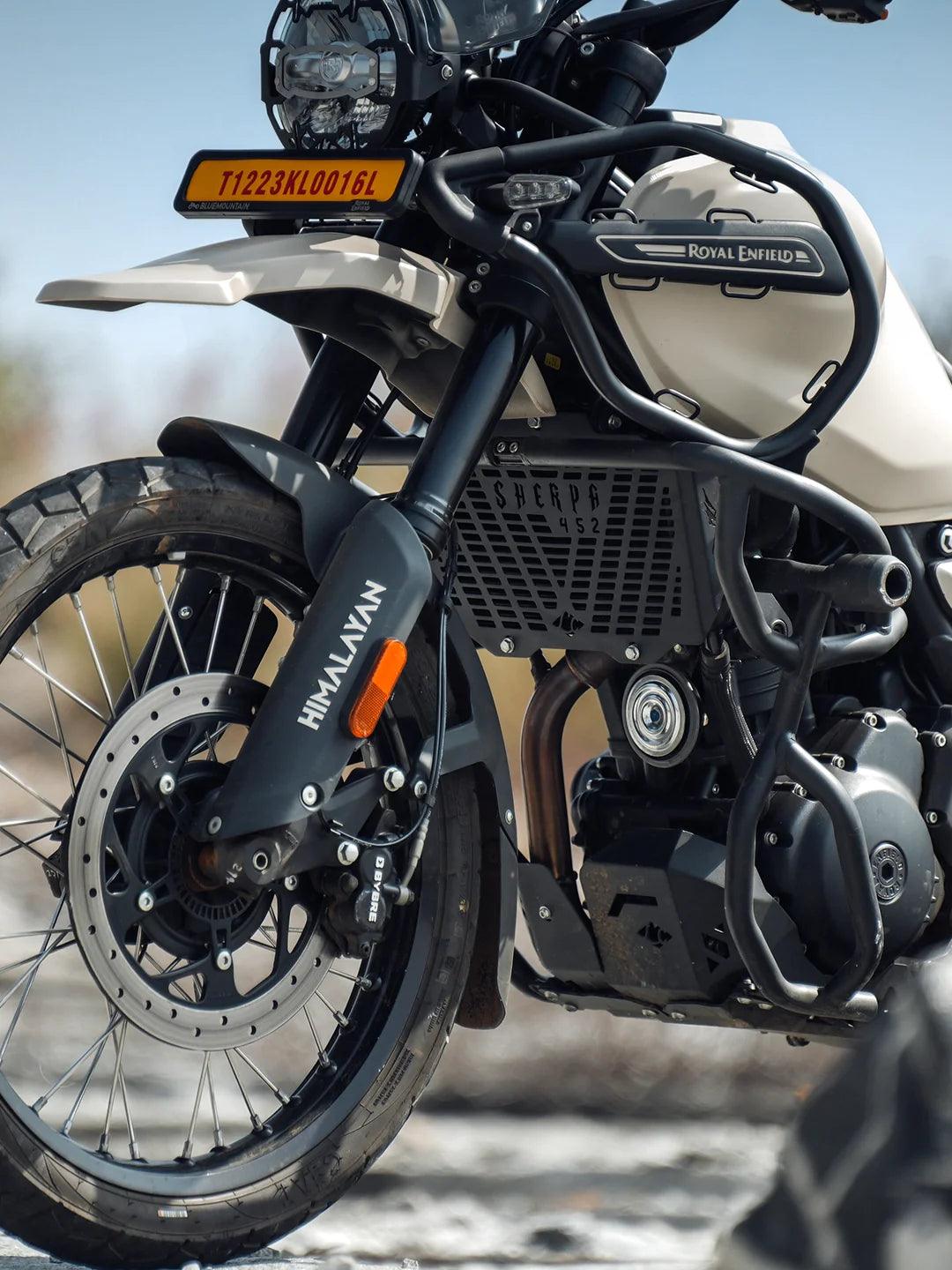 LCB Himalayan 450 Sherpa Radiator Grill Mild Steel From Moto Modz.