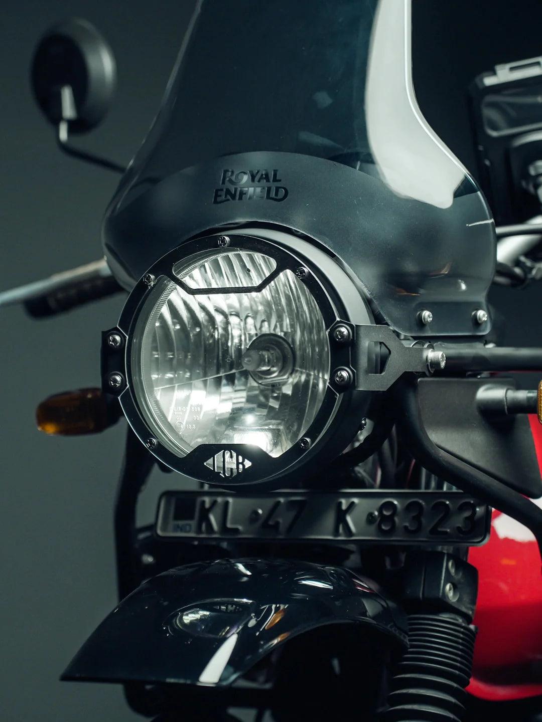 LCB Himalayan Oculus Headlight Shield From Moto Modz.
