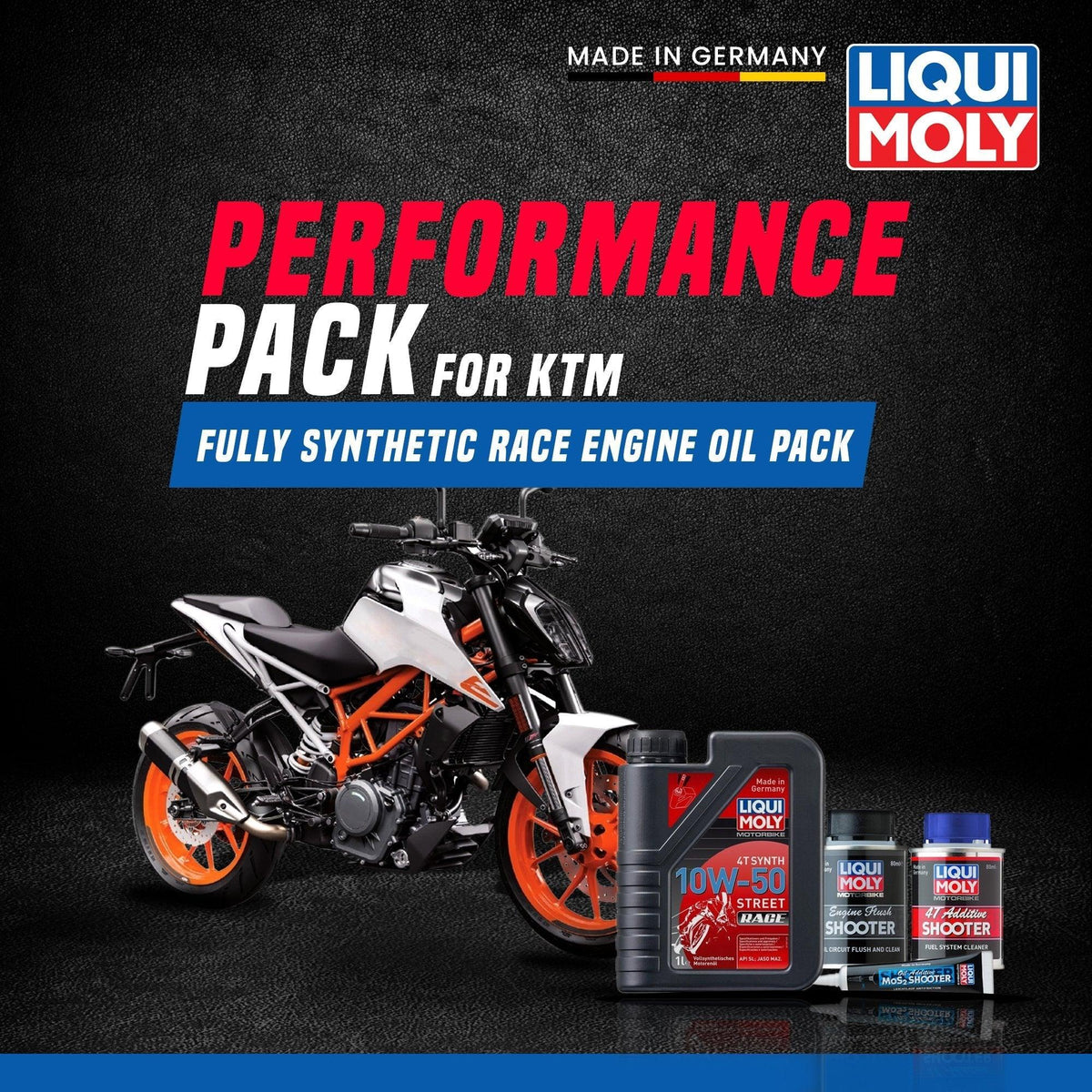 Liqui Moly KTM 250 engine oil Performance pack – Moto Modz