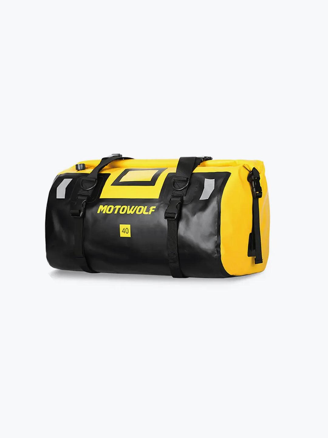 Motowolf Travel Bag Yellow 0717 40Ltr From Moto Modz.