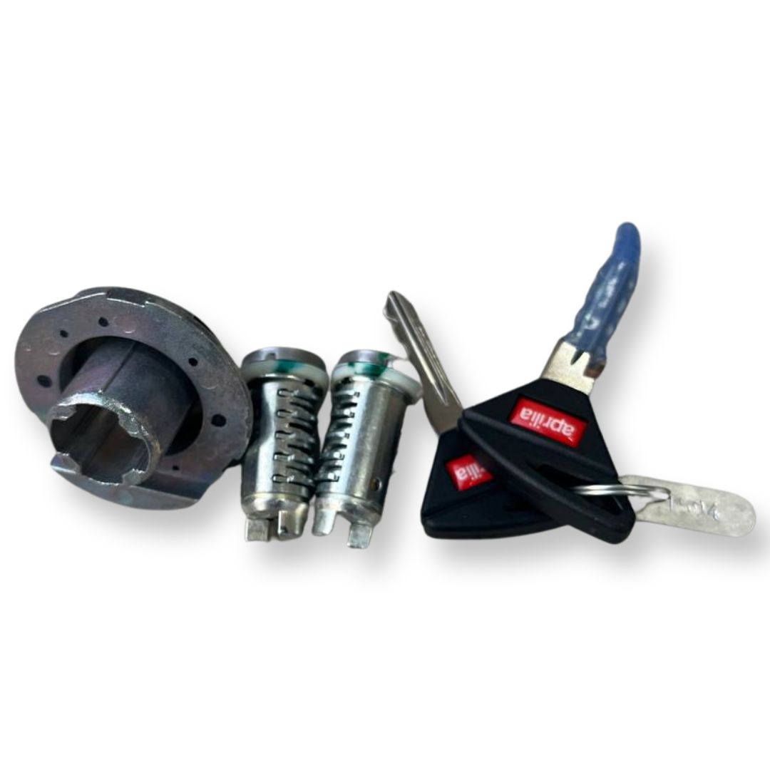 Aprilia lock set with lock body (set of 4) compatible for SR/Strom 125 ...