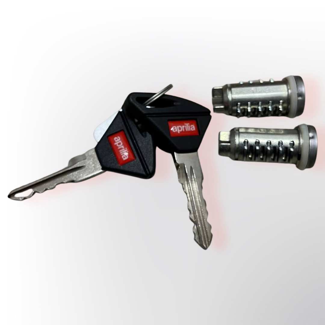 Aprilia lock set (set of 3) compatible for SR/Strom 125/150/160 From ...