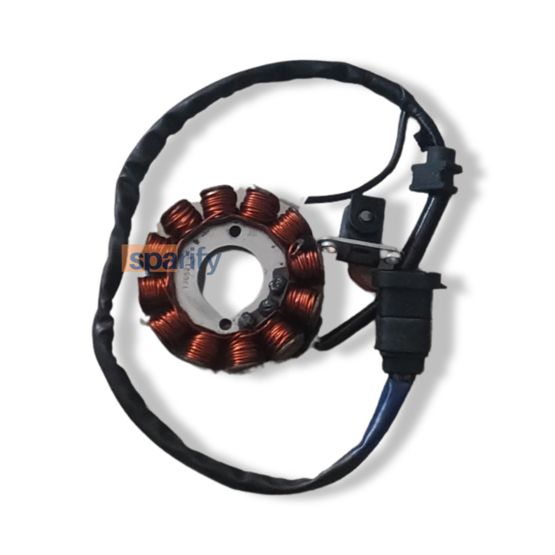 Vespa coil plate assembly From Moto Modz.