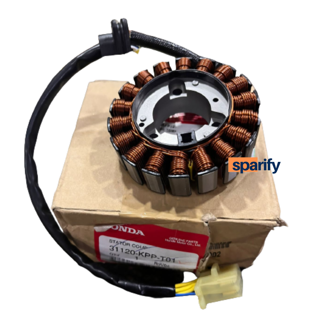 CBR 150 coil plate assembly(stator coil) | HONDA From Moto Modz.