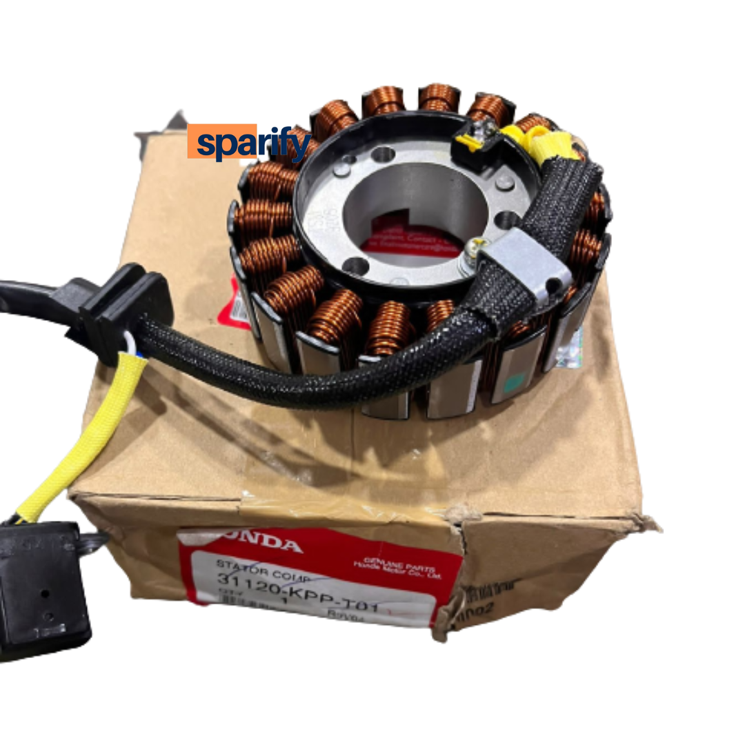 CBR 150 coil plate assembly(stator coil) | HONDA From Moto Modz.