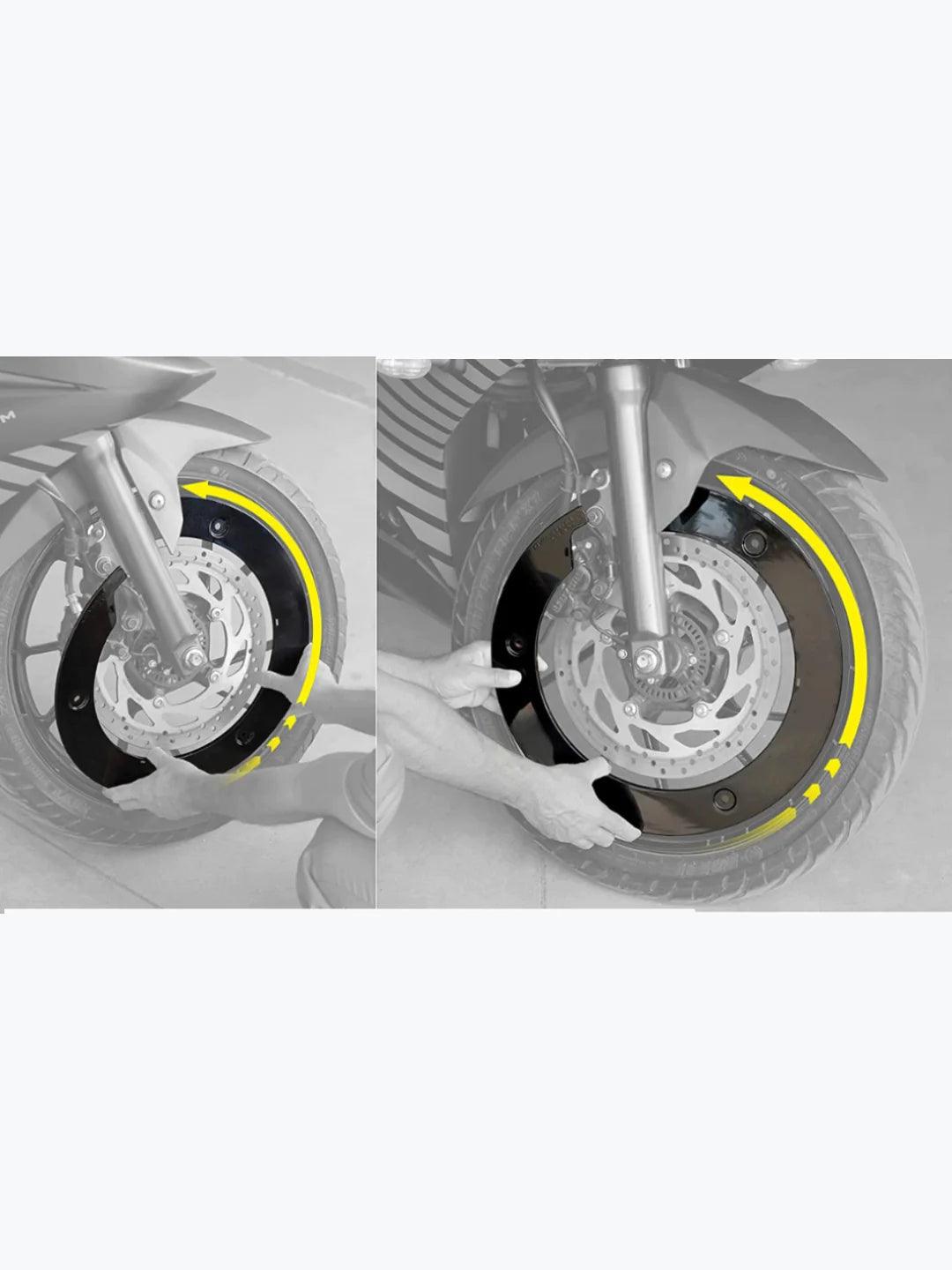 Projekt Pro Disc Wheel Cover 17inch Front From Moto Modz.