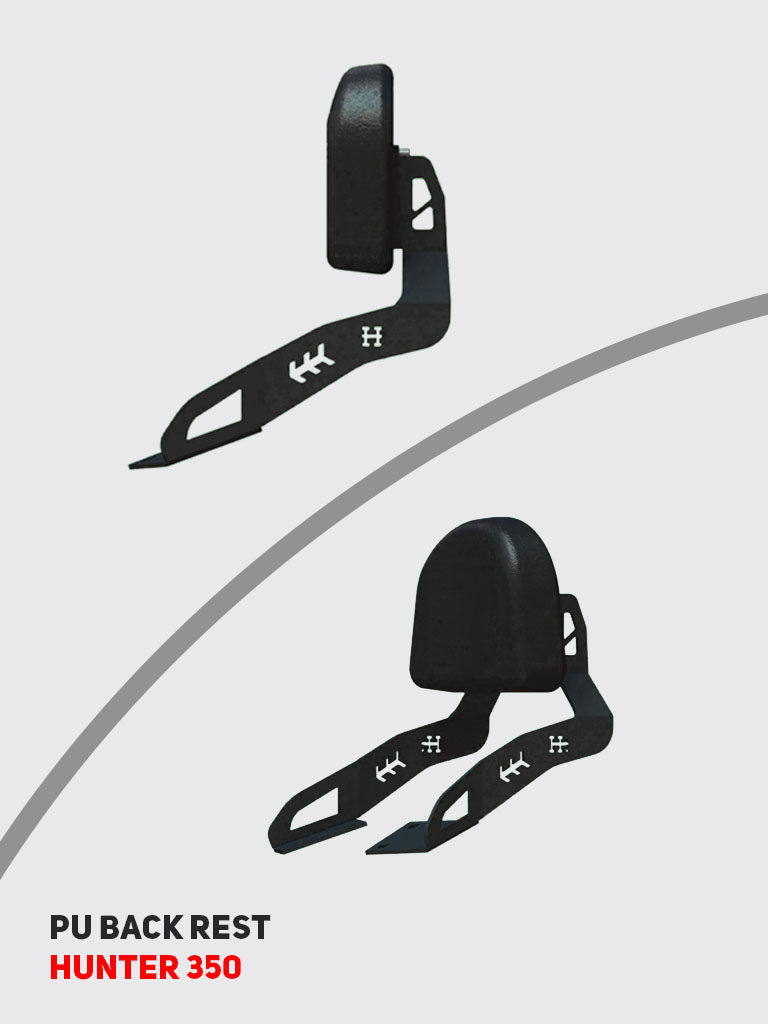 HUNTER 350 - PU BACK REST -SB 943 – Moto Modz