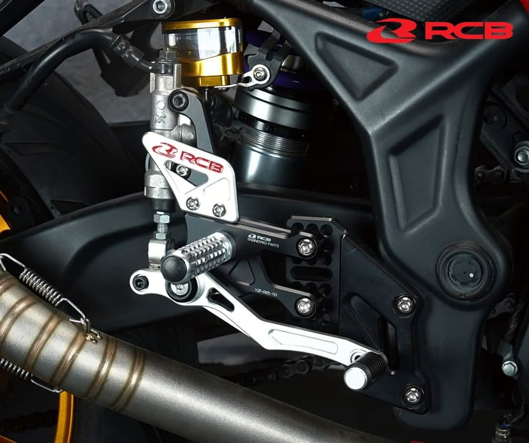 RCB Racing Footrest For – RS-1 YAMAHA R25 (V2/V3) – R3 (AL7075) From ...